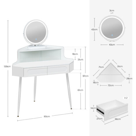 Eck Schminktisch Ikea