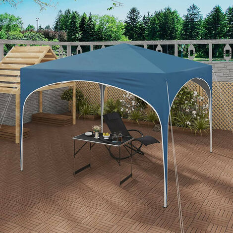 WOLTU Pavillon Pop-Up wasserdichter Faltpavillon Sonnenschutz Event ...