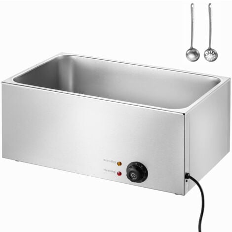 Mophorn chauffe-plats 18L, bain-marie électrique de comptoir 1 200 W ...