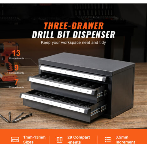 Distributeur d'alesoirs Mophorn anti perte pour trier vos outils d ...