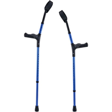 Mophorn Béquilles d'avant-bras pour adultes, hauteur réglable sur 11 ...