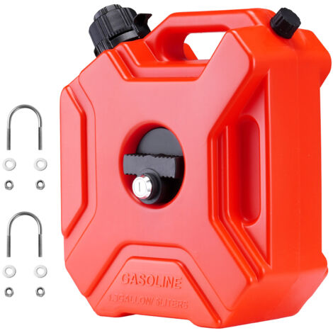 Bidon d'essence Mophorn, réservoir de carburant de 1,3 gallon (5 L ...