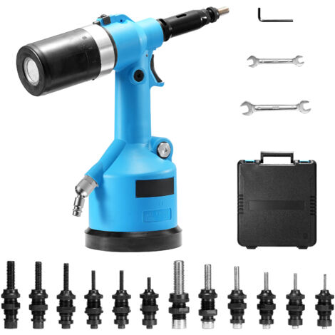 Mophorn Riveteuse pneumatique , riveteuse pneumatique, kit de pistolet à rivets pop à force de ...