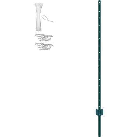 Mophorn 5 pieds de clôture Post, 10 pack Posts en T en métal lourds ...