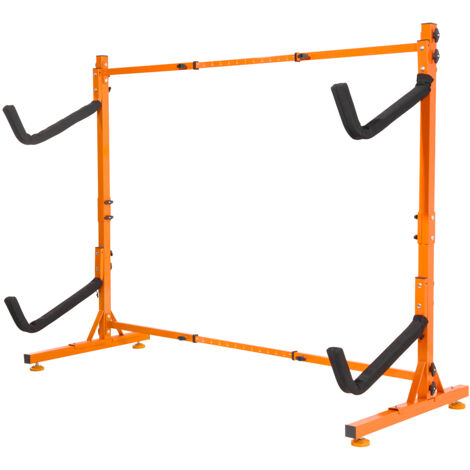 Mophorn Support de rangement pour kayak autoportant - Support en acier ...