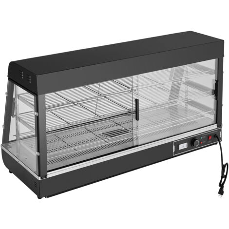 Mophorn Chauffe-plats commercial à 3 niveaux, chauffe-plats 1500 W avec ...