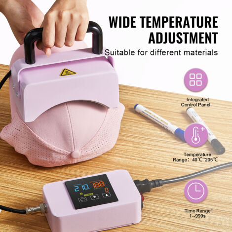 Mophorn Machine à presse à chapeau - Mini, plaque de 5,9 x 3,15 pouces ...