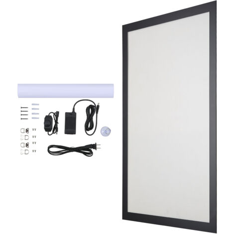 Mophorn Cadre d'affiche LED 24 x 36 pouces, caisson lumineux en ...