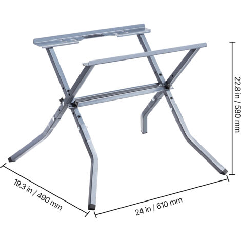 Mophorn Support pliable pour scie circulaire à table, capacité de ...