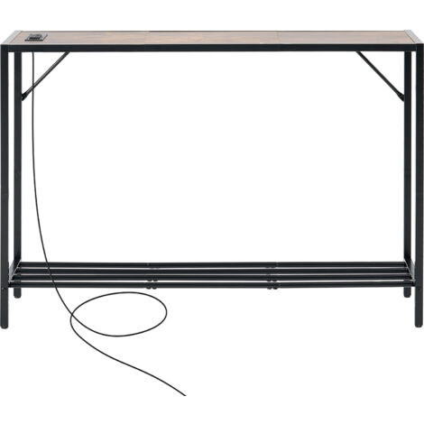 Mophorn Table console étroite pour canapé, 106 cm, meuble d'entrée avec ...