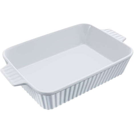 Mophorn Plat de cuisson en céramique, plat rectangulaire de 9" x 13 ...