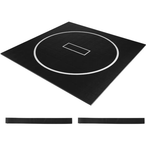 Mophorn Tapis de lutte 3 x 3 m, tapis d'entraînement pliable en PVC ...