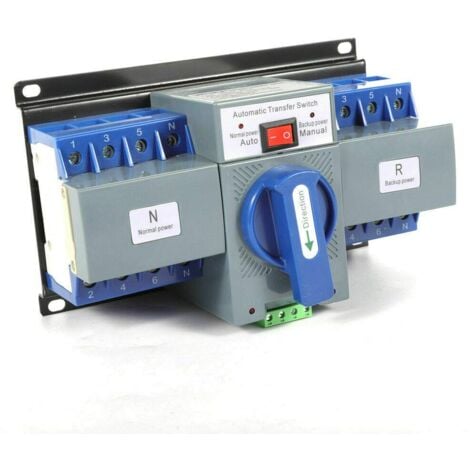 Automatischer Umschalter 63A 4P Home Dual Power Automatischer Übertragungsschalter Switch ...