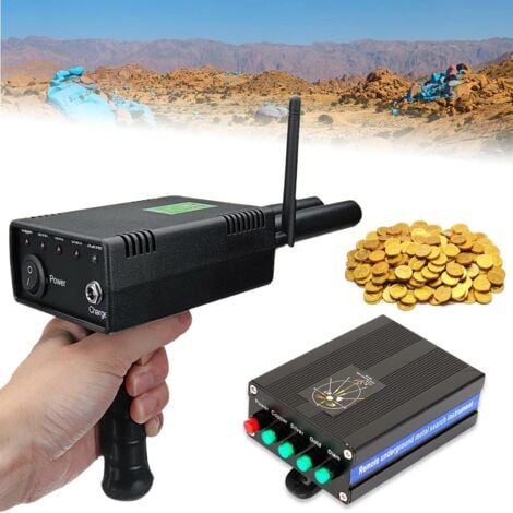 3D Gold Detektor, Handheld Metalldetektor 1000m Langstrecken 20m Tiefe ...