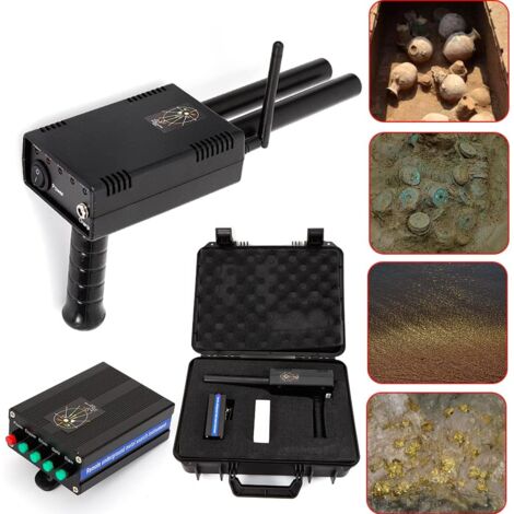 3D Gold Detektor, Handheld Metalldetektor 1000m Langstrecken 20m Tiefe ...