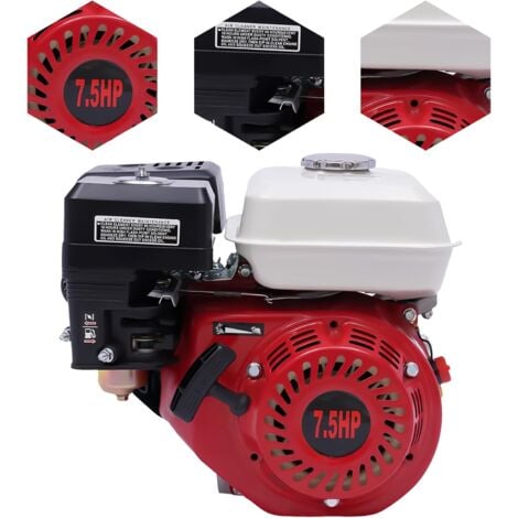 7.5 PS Benzinmotor Go Kart mit Motor Benzin 4 Takt Geringer ...