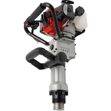 Pfahlramme Handramme mit 2-Takt Benzin Einzylinder Motor Zaunpfahl ...