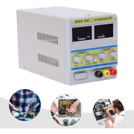 Regelbares DC Labornetzgerät 0-30V 5A Labornetzteil Netzteil Netzgerät ...