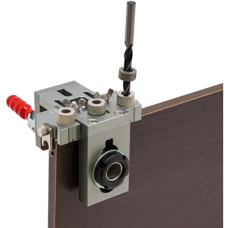 3 in 1 Holzbearbeitung Dübellehre Bohrschablone Bohrlehre Bohrloch ...