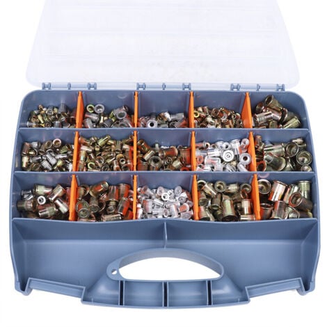 1200 Stück Nietmuttern Set, Blindnietmuttern Nietmutter Edelstahl ...