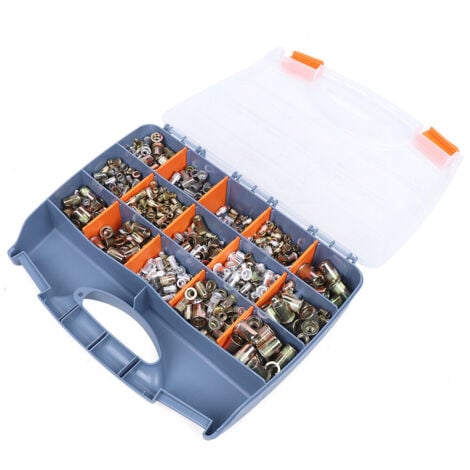 1200 Stück Nietmuttern Set, Blindnietmuttern Nietmutter Edelstahl ...