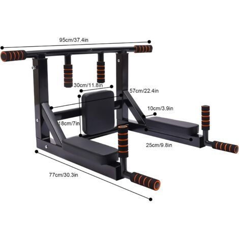Multigriff Klimmzug Stangen Klimmzugstange Dip Station Pull Up Bar ...