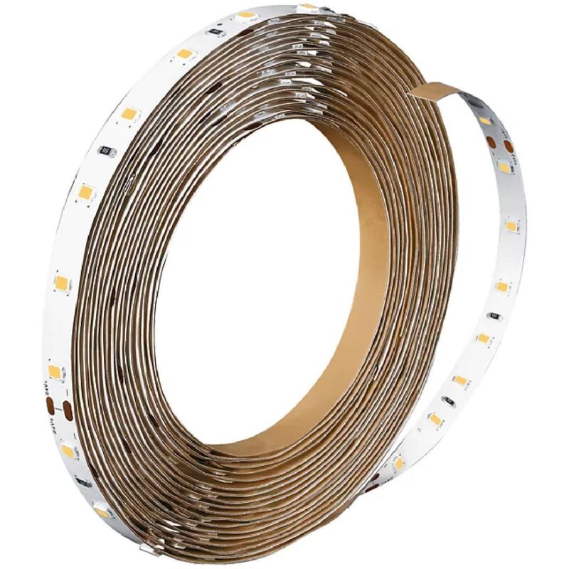 24V DC 70LED/m 2.3W LED-Streifen Länge 5m Breite 8mm teilbar alle 5cm ...