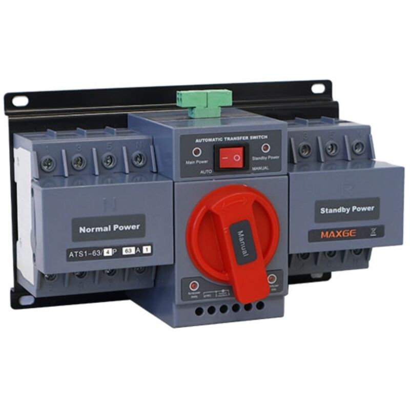 Netzumschalter Automatisch ATS1 1-2 4 Pole 63A 4P