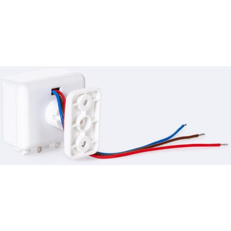 Bewegungssensor Aufbau PIR 360º Mini Weiß