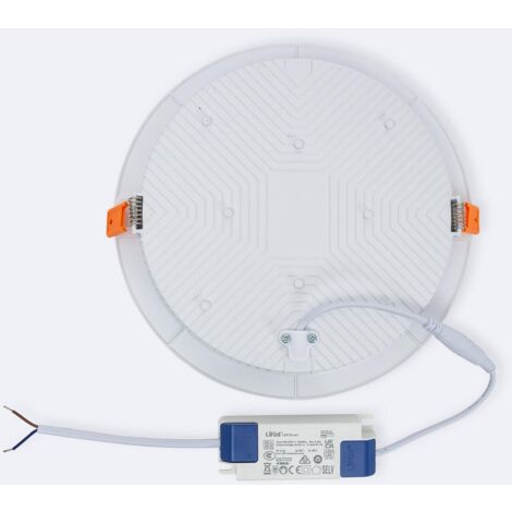 LED Downlight Einbaustrahler 24W Rund OSRAM Aero 110 lm/W LIFUD Ausschnitt Ø 200 mm 4000K ...