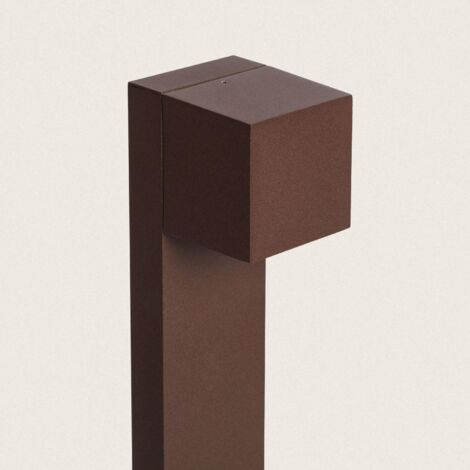 LED-Wegeleuchte 10W Oberfläche Fuß 80cm Aluminium Iridix Rost