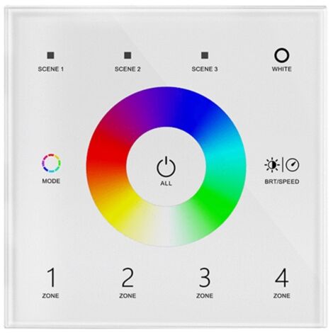 Dimmer Master DMX Touch RGBW 4 Zonen RGBW