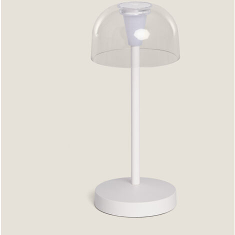 LED Tischlampe tragbar mit wiederaufladbarem USB-Akku Lendora