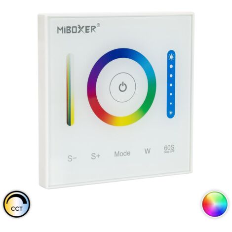 LED-Touch Wanddimmer Controller RGB/RGBW/RGBWW 12/24V DC RF MiBoxer P3
