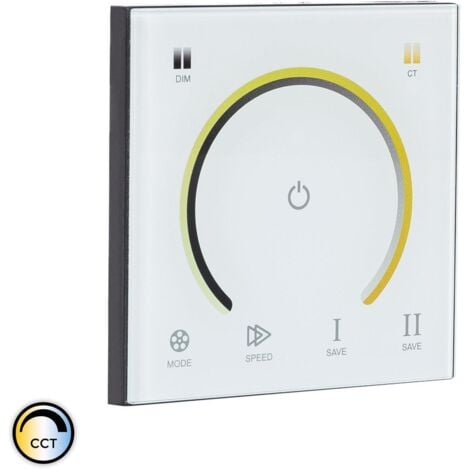 Wand-Controller Dimmbar Touch für LED-Streifen 12/24V DC CCT CCT