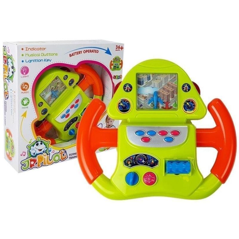 LEANToys Interactive Flight Simulator: Volante con effetti sonori e ...