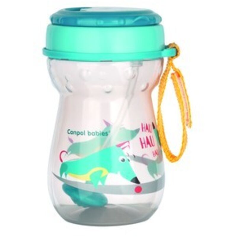 Biberon Canpol babies da 350 ml con cannuccia e peso - per bambini dai ...