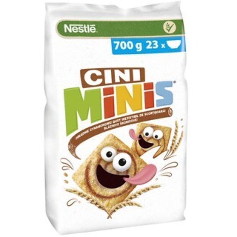 Cini Minis Nestle Breakfast Cereal 700g - Cinnamon Crisps per la colazione