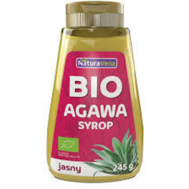 Sciroppo di agave biologico NATURAVENA - 245 g - Un'aggiunta dolce e naturale a piatti e bevande