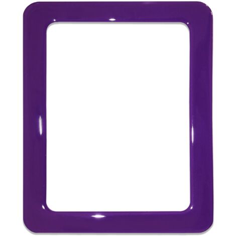 Cornice magnetica autoadesiva, dimensioni 19,0 x 23,8 cm - viola