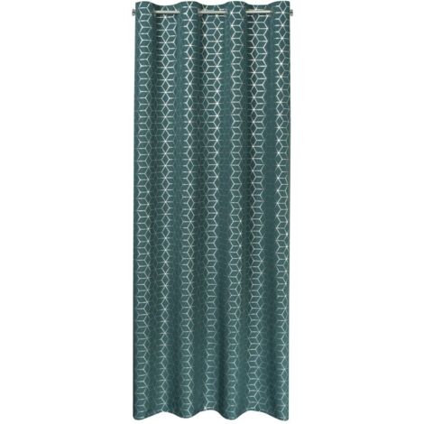 Cubo per tende già pronto 140x250 cm, turchese scuro