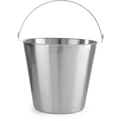 Secchio da cucina in acciaio inox, diametro 310 mm, 12 l, Hendi 516744