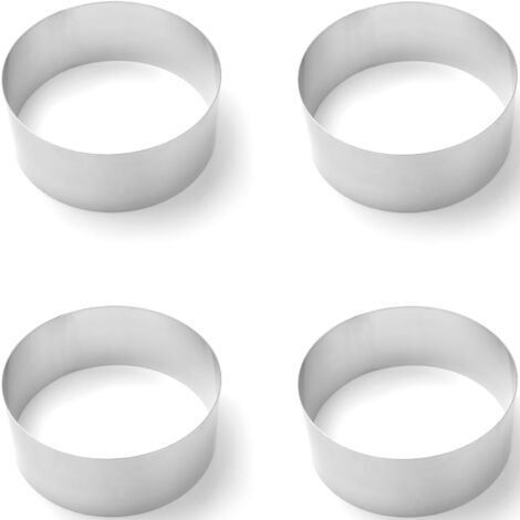 Bordo per dolciumi, CERCHIO - SET DA 4 - HENDI 512449