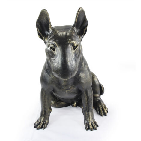 Bull Terrier, Bull Terrier II - una statuetta di cane a grandezza ...