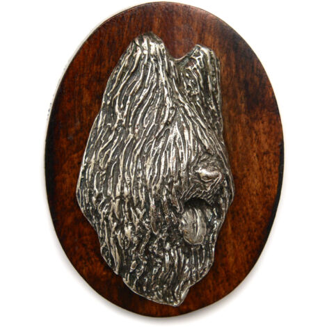 Pastore francese Briard, Berger de Brie II - spilla per esposizione ...