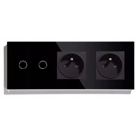 DOPPIO TOUCH SWITCH 2K DOPPIA PRESA