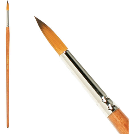 Pennello artistico lungo Renesans PUNTA TONDA 1001 misura 11 R