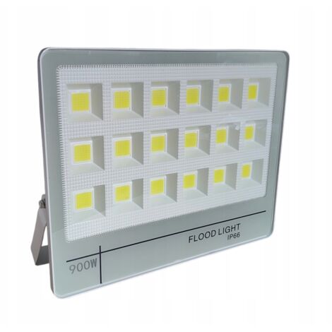 LAMPADA ALOGENA LED 900W RIFLETTORE DA COSTRUZIONE GIARDINO MAGAZZINO ...