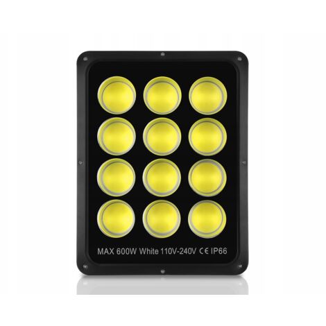 Lampada ALOGENA LED Proiettore 600W COB CERTIFICATA