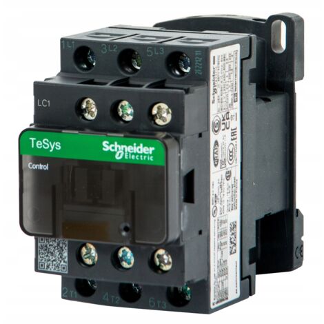 TESYS D - CONTATTORE TRIPOLARE, AC3 - 12A, CONTATTI MOTORE. NA+ NC ...